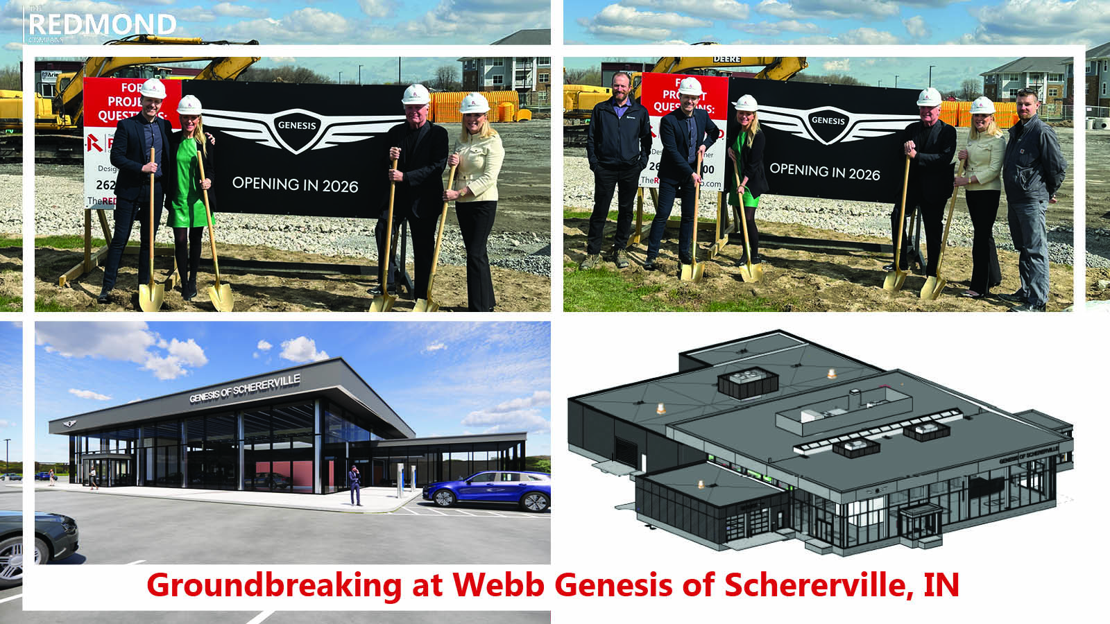Webb Genesis of Schererville - Groundbreaking - The Redmond Company